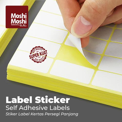 Jual Label Sticker Undangan Shelf Adhesive Paper Kertas Tempel Dokumen ...