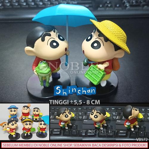 Jual Shinchan Figure Daily Life Shinnosuke Crayon Shin-chan Toys Figure ...