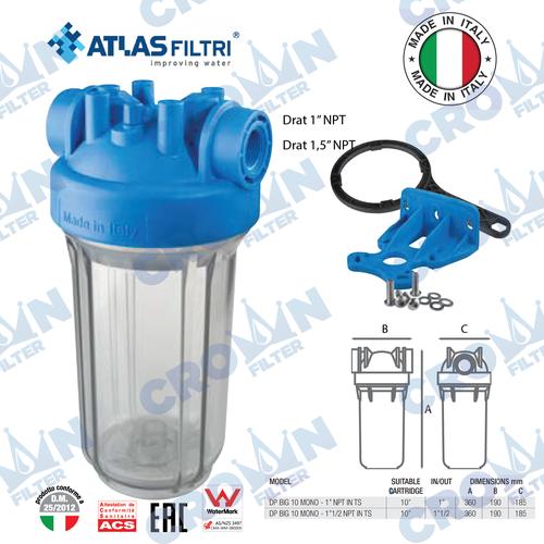 Jual Atlas Filtri - DP BIG Mono NPT IN TS - Jakarta Barat - Crownfilter ...