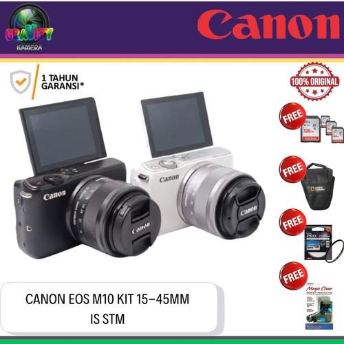 Jual CANON EOS M10 KIT 15-45MM STM - BODY ONLY, PAKET STANDART - Jakarta Barat - Gravity Kamera ...