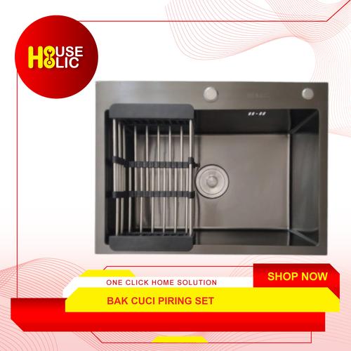 Jual Kitchen Sink Stainless Bak Cuci Piring Full Stainles BCP 6045 ...