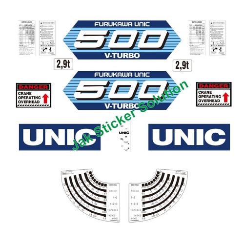 Jual Stiker Crane Furukawa Unic 500 V-Turbo - Kab. Cirebon - Sticker ...