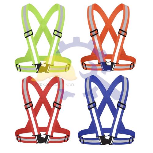 Jual ROMPI V KARET / safety vest proyek reflective elastis Scotlight ...
