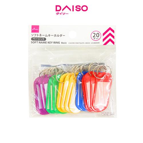 Jual Daiso Soft name key ring - Basic - 20pcs - - Jakarta Selatan ...