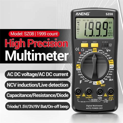 Jual Digital Multitester Multimeter Slim Tipis AC DC Avometer Digital ...