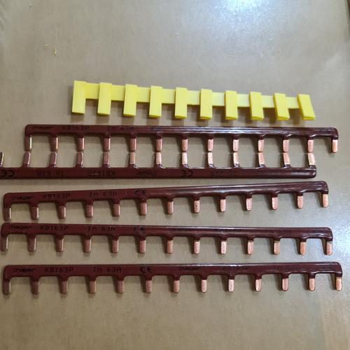 Jual Hager Insulated Busbar Jumper KB163P Rel Sisir Modul MCB Comb 1P ...