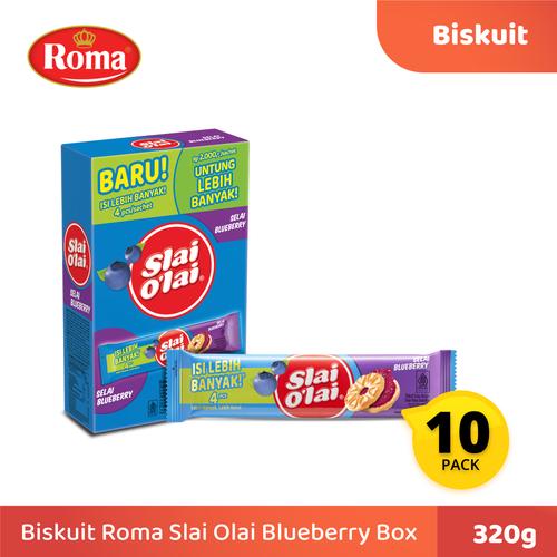 Promo Biskuit Roma Slai Olai Blueberry Box 10 Sachet - Jakarta Barat ...