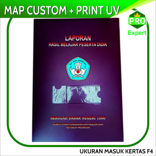 Jual map raport / map ijazah custom print - Kota Bandung - inara map ...