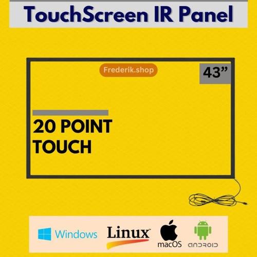 Jual Touch Screen IR Overlay Panel 43 INCH atau Touchscreen Overlay ...