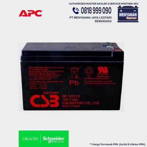 Jual Aki UPS CSB-12v 7.2AH GP1272 original APC BX SMC SUA - Kota ...