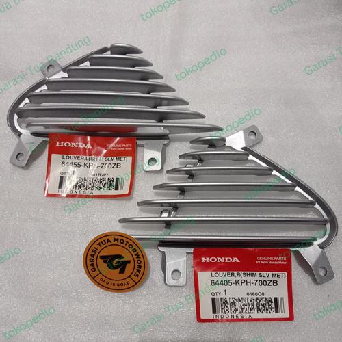 Jual Louver Sirip Hiu Set Kiri Kanan Supra x 125 Lama Asli ori original ...