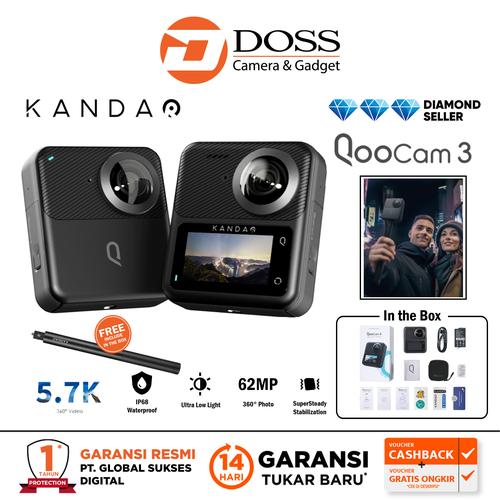 Promo Kandao QooCam 3 360° Camera Qoo Cam 360 3 Kandao 360 Cicil 0% 3x - Jakarta Selatan - DOSS ...