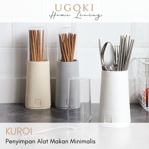 Jual UGOKI Tempat Sendok Sumpit Minimalis Container Alat Makan Estetika ...