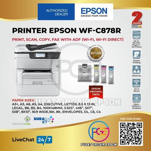 Jual WORKFORCE PRO WF-C878R WFC 878R WF C878R WFC878R A3 MULTIFUNCTION ...