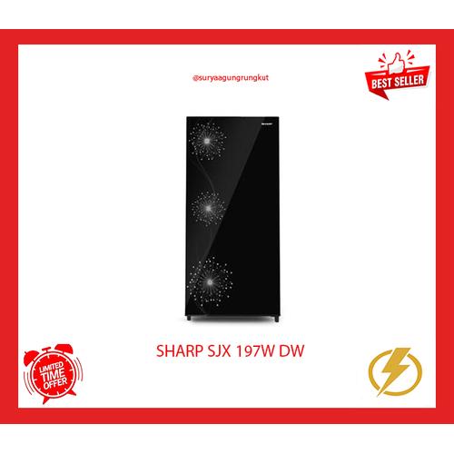 Jual KULKAS SHARP 1 PINTU DOUBLE FREEZER SJX 197 W DW (FREE ONGKIR SBY ...