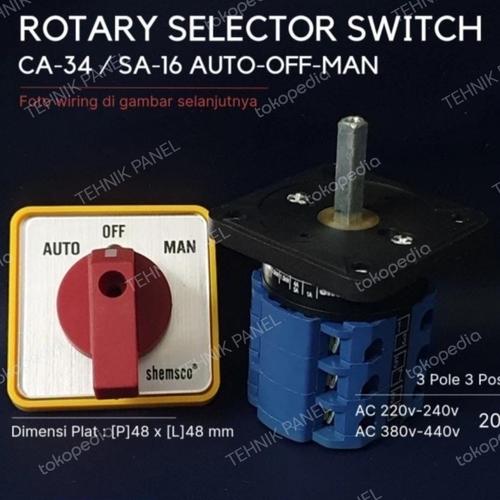 Jual SELECTOR SWITCH MAN-OFF-AUTO 3P SHEMSCO - Jakarta Pusat - TEHNIK ...