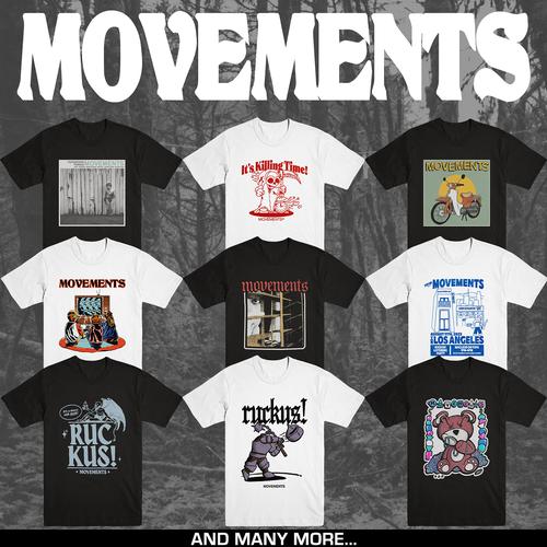 Jual MOVEMENTS | T-SHIRT BAND | HARDCORE | MERCHANDISE - Killing Time ...