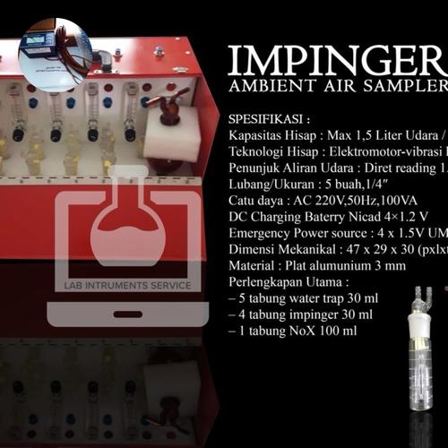 Jual Impinger Ambient Air Sampler - Kota Bekasi - LAB INSTRUMENTS ...