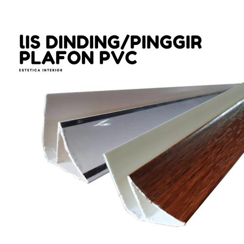 Jual Lis Dinding Lis Plafon PVC Minimalis Aneka Motif Harga Per Meter ...