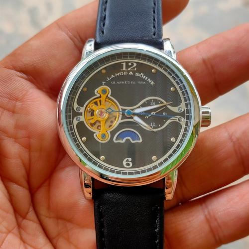 Jual jam otomatis vintage klasik style a lange and sohne jam pria ...