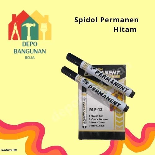 Jual Spidol permanent / Spidol HITAM BIRU MERAH - Hitam - Kota Semarang ...