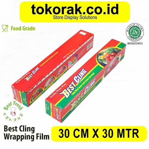 Jual BEST CLING WRAP 30 CM x 30 M PLASTIK WRAPPING MAKANAN 30CM x 30M ...
