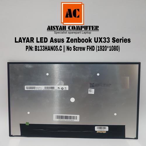 Jual LAYAR LED ASUS Zenbook 13 UX333F UX333FN UX333FA - 13inc Slim FHD ...