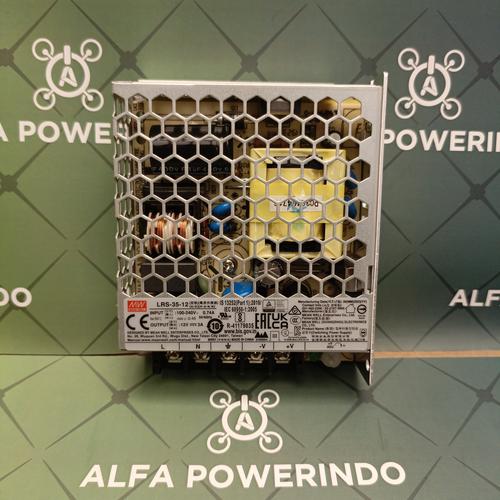 Jual LRS-35-12 MEAN WELL POWER SUPPLY 2,9A 12V 35Watt MEAN WELL - Jakarta Selatan - Alfa ...