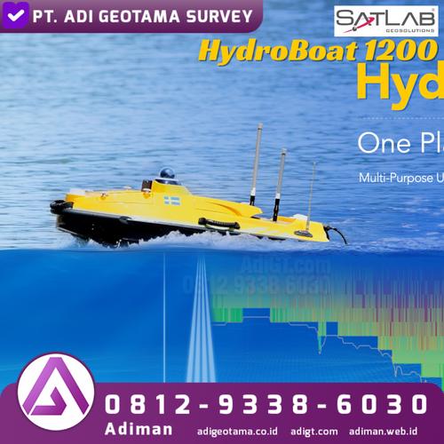 Jual Satlab HydroBoat 1200 USV Boat GNSS RTK Multibeam Bathymetry ...
