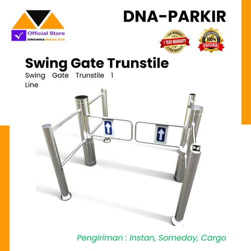Jual Barrier Gate Gerbang Masuk Supermarket Otomatis Slim Swing 1 Line - Jakarta Barat ...