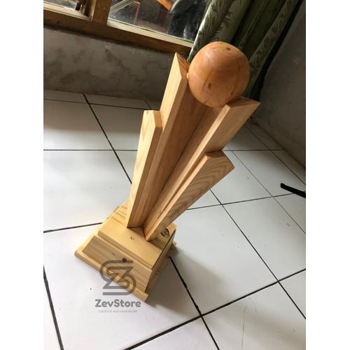Jual NATURAL PIALA KAYU (BISA CUSTOM!!) - TINGGI 65 - Kab. Semarang ...