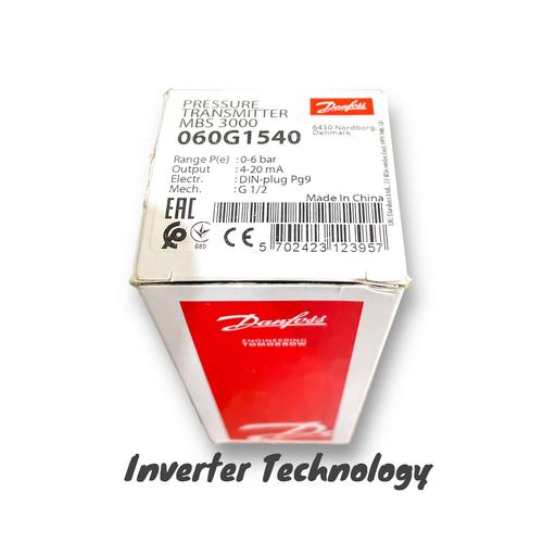 Jual PRESSURE TRANSMITTER MBS 3000 DANFOSS 0-6 BAR 4-20 mA - Kota ...