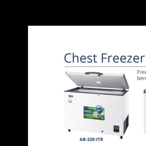 Promo GEA CHEST FREEZER AB-320-ITR INVERTER Cicil 0% 3x - Jakarta Timur ...