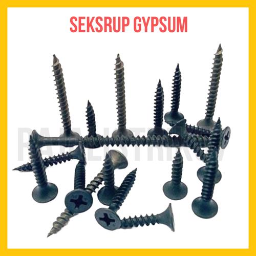 Jual 100 Pcs Sekrup Skrup Baut Gypsum 1 Inch 100 Pcs - 1 " Inch - Kota ...