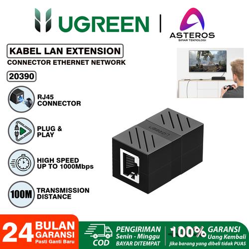 Jual Barel RJ45 Connector Sambungan Kabel LAN UTP Cat 5e Cat 6 UGREEN ...