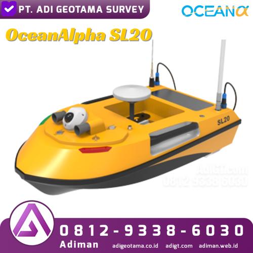 Jual OceanAlpha SL20 USV Boat GNSS RTK Multibeam Bathymetry Marine ...