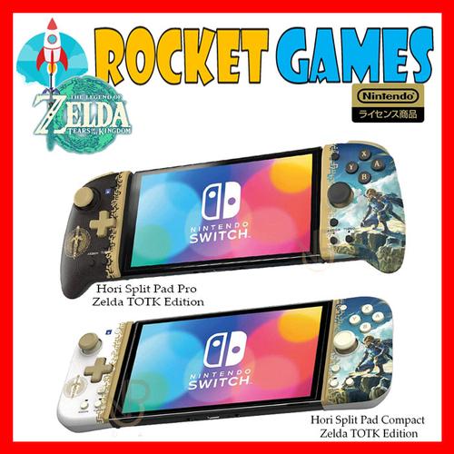 Promo Hori Nintendo Switch Split Pad Pro & Compact Zelda Tear of the ...