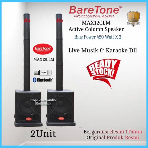Jual Speaker BareTone Aktif MAX12CLM/ CLM12 MAX BareTone Satelite ...