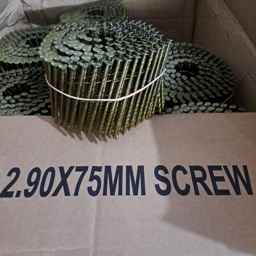 Jual Paku Pallet FS75V9 75 mm paku tembak Ulir 7,5 cm isi 5000 pcs / 1 ...