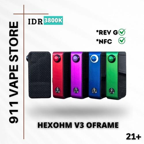 Jual Hexohm V3 O-FRAME - Authentic Vapezoo - OFrame O Frame - Kota ...