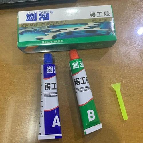 Jual Lem Glue Epoxy AB Penambal Besi Radiator Anti Bocor - Jakarta ...