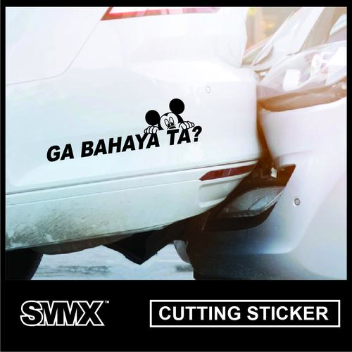 Jual cutting sticker Ga Bahaya Ta Mickey Mouse - Kota Bekasi - Sumo MX ...