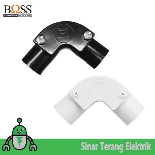 Jual Elbow 25 mm Putih / Hitam 1 Pak@50 Bh Boss - Putih - Jakarta Pusat ...