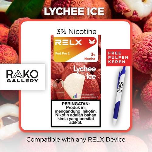 Jual Relx Pod Pro Infinity Essential Artisan Cartridge - Lychee Ice ...