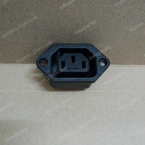 Jual 6160 soket socket ac box cpu outlet inlet chasis female cewek c13 ...