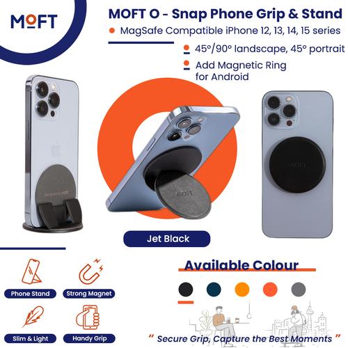 Jual MOFT O Snap Phone Grip & Stand - MagSafe Compatible - Jet Black - Jakarta Barat - MOFT ...