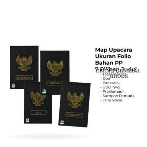 Jual TERMURAH! Map Upacara Ukuran Folio Motif Lambang Burung Garuda ...
