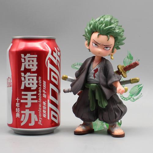 Jual [ Foto Asli ] Action Figure One Piece Roronoa Zoro Mini Chibi ...