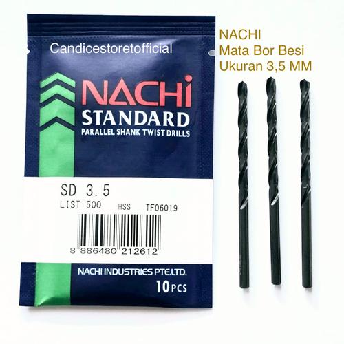 Jual Nachi 3,5 MM Mata Bor Besi HSS - Nachi Matabor Besi HSS 3,5 MM - Kab. Tangerang ...