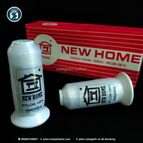 Jual New Home Benang Jahit Kenur Nilon Transparan 100% Andaria New Home ...